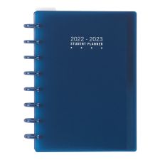 TUL Discbound Weekly/Monthly Student Planner, Junior Size, Blue, July ...