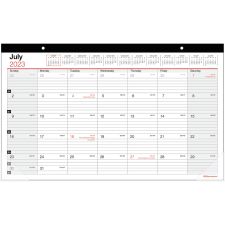 2023-2024 Office Depot Brand Monthly Academic Desk Calendar, 17-3/4" x ...