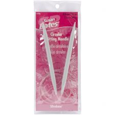 Susan Bates Silvalume Circular Knitting Needles 36" | OfficeSupply.com