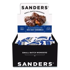 Sanders Small Batch Wonders Snack-Size Milk Chocolate Sea Salt Caramels ...