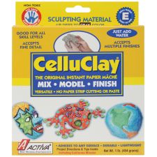 CelluClay Instant Paper-Mache 1lb - NOTM353491 | OfficeSupply.com