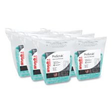 WypAll Power Clean ProScrub Pre-Saturated Wipes, 12 x 9.5, Citrus Scent ...