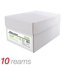 EnviroCopy Copy Paper, White, Letter (8.5" x 11"), 5000 Sheets Per Case ...