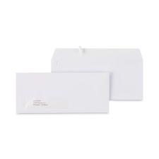 Universal Open-Side Business Envelope, 1 Window, #10, Commercial Flap ...