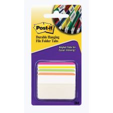 Post-it Notes Durable Hanging Angled Lined File Folder Tabs, 2" x 1-1/2 ...