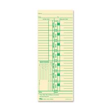 TOPS One-Sided Weekly Time Cards - TOP12523 | OfficeSupply.com