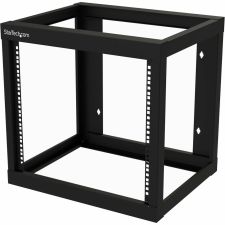 StarTech.com 9U Wall-mount Rack - Open Frame - 2 Post - 18 in. Deep ...