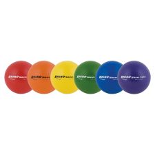 Champion Sports Rhino Skin Softi Low-Bounce Balls, 6", Assorted Colors ...
