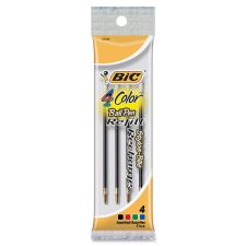 BIC Recharge 4-Color Retractable Pen Refills | OfficeSupply.com