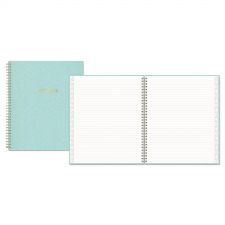 Blue Sky Notebook, 1 Subject, Medium/College Rule, Aqua Cover, 10 x 8 ...