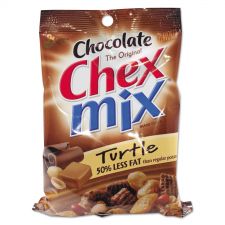 Chex Mix Chocolate Turtle, 4.5oz, 7/Box | OfficeSupply.com