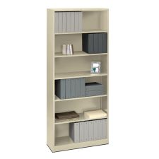 HON Brigade 6 Shelf Transitional Modular Shelving Bookcase, 81-1/8"H x ...