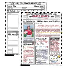 Scholastic Instant Personal Posters — Extra, Extra Read All About Me ...