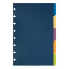TUL Discbound Tab Dividers, Junior Size, Assorted Colors | OfficeSupply.com