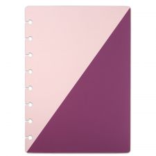 TUL Discbound Notebook Covers, Junior Size, Pink/Purple, Pack of 2 ...