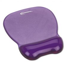 Innovera Mouse Pad with Gel Wrist Rest, 8.25 x 9.62, Purple ...