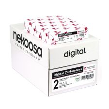 Nekoosa Fast Pack 2pt Digital Carbonless Paper | OfficeSupply.com