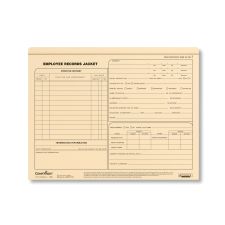 ComplyRight Employee Record Jackets, Standard, Letter-Size, Pack Of 25 ...