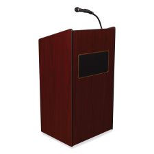 Oklahoma Sound Aristocrat Sound Lectern, 25 x 20 x 46, Mahogany ...