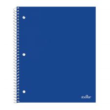 Stellar Poly Notebook, 8-1/2" x 11", 1 Subject, College Ruled, 100 ...