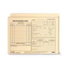 ComplyRight Employee Record Jackets, Expandable, Letter-Size, Pack Of ...