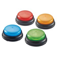 Learning Resources Lights & Sounds Buzzers Set, Multicolored / Skill ...