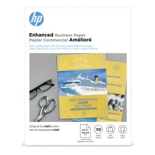 HP Enhanced Business Paper for Laser Printers, Glossy, Letter Size (8 1 ...