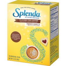 Splenda French Vanilla Flavors For Coffee Sweetener Stick Packets ...