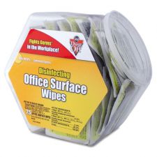 Dust-Off Disinfecting Wipes Office Surface Wipes, 75 Wipes/Canister ...