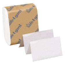 Georgia-Pacific Safe-T-Gard Interfolded Tissue, 4" x 10", White, 200 ...