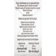 Sentimentally Yours By Phill Martin Clear Stamp Set | OfficeSupply.com