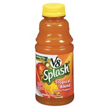 V8 Splash Fruit Juices, Tropical Blend, 16 Oz, Box Of 12 | OfficeSupply.com