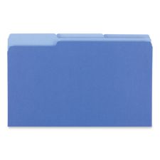 Universal Deluxe Colored Top Tab File Folders, 1/3-Cut Tabs: Assorted ...