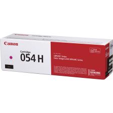 Canon 054H Original High Yield Laser Toner Cartridge - Magenta - 1 Each ...