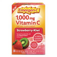 Emergen-C Immune Defense Drink Mix, Strawberry Kiwi, 0.31 oz Packet, 30 ...
