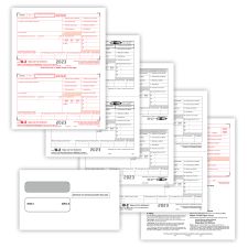 ComplyRight W-2 Tax Forms Set, 8-Part, 2-Up, Copies A, B, C, D, Laser ...