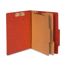ACCO Durable Pressboard Classification Folders, Letter Size, 3 ...