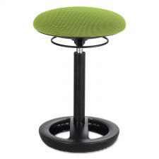 Safco Twixt Desk Height Ergonomic Stool, Supports Up to 250 lb, 22.5 ...