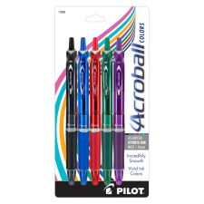 Pilot Acroball Retractable Advanced Ink Pens, Medium Point, 1.0 mm ...
