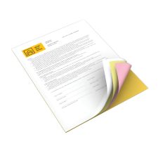 Xerox Revolution Premium Digital Carbonless Laser Paper, White/Canary ...