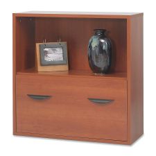 Safco Après Modular Storage Shelf with Lower File Drawer | OfficeSupply.com