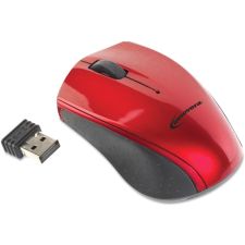 Innovera Mouse - Optical - Wireless - Radio Frequency - 2.40 GHz - Red ...