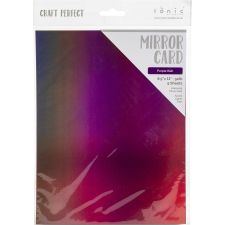 Craft Perfect Mirror Cardstock 92lb 8.5"X11" 5/Pkg | OfficeSupply.com