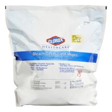 Clorox Healthcare Bleach Germicidal Wipes Refill - Ready-To-Use Wipe ...