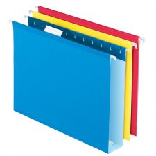 Box-Bottom Hanging File Folders, Letter Size (8-1/2" x 11"), 2 ...
