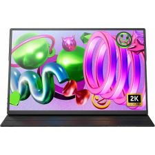 Mobile Pixels Fold 2.5K 16" Class WQXGA LCD Monitor - 16:10 - Black ...