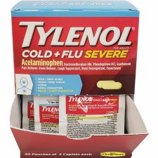 Tylenol Cold & Flu Severe Single-Dose Packets | OfficeSupply.com