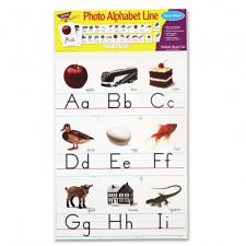 Trend Zaner-Bloser Style Manuscript Photo Alphabet Bulletin Board Set ...