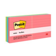 Post-it Notes, 6 Pads, 3 in x 3 in, Clean Removal, School Supplies and ...