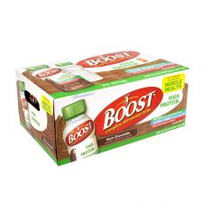 Boost High-Protein Complete Nutritional Drinks, Rich Chocolate, 8 Oz ...